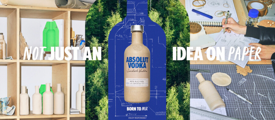 絕對伏特加 為環保盡一份心力！攜手紙瓶公司Paboco打造限量包裝設計伏特加！ - 評酒趣