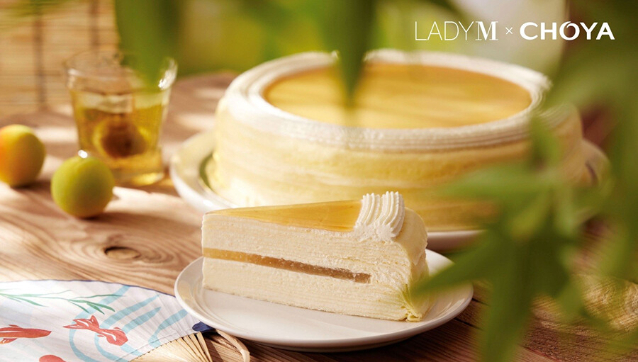 LADY M x CHOYA 聯手演繹夏日新風味 清爽微醺「蜂蜜梅酒千層」全球獨家登場 - 評酒趣